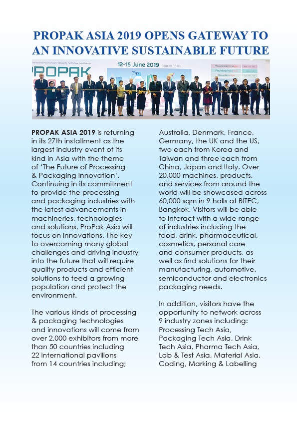 Propack Asia | First Packaging Asia